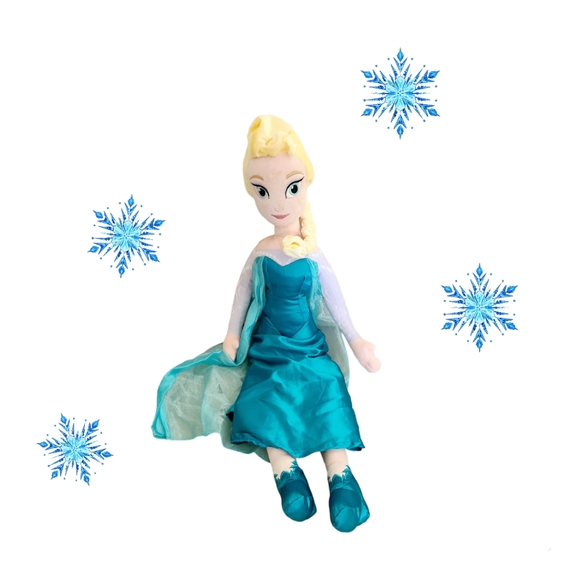 Disney | Toys | Disney Frozen Elsa Plush Soft Doll | Poshmark